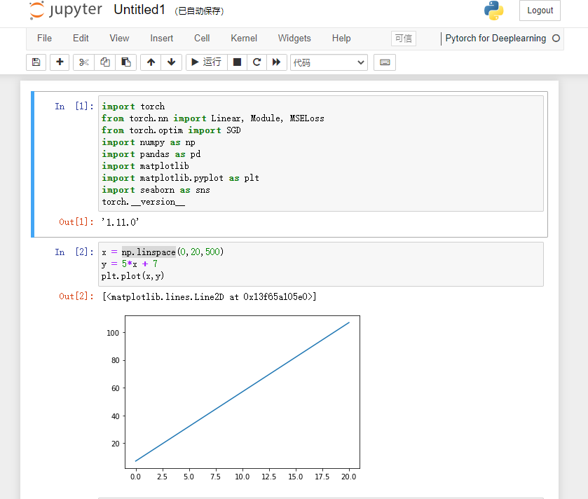 Anaconda PyTorch ipykernel 